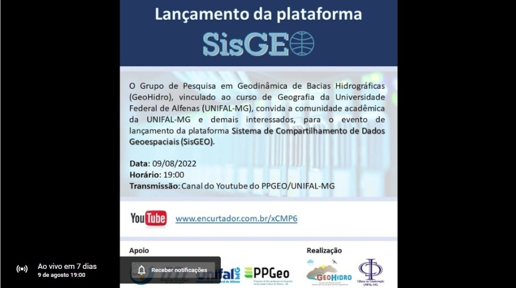 sisgeo – PROEC – Pró-Reitoria de Extensão e Cultura